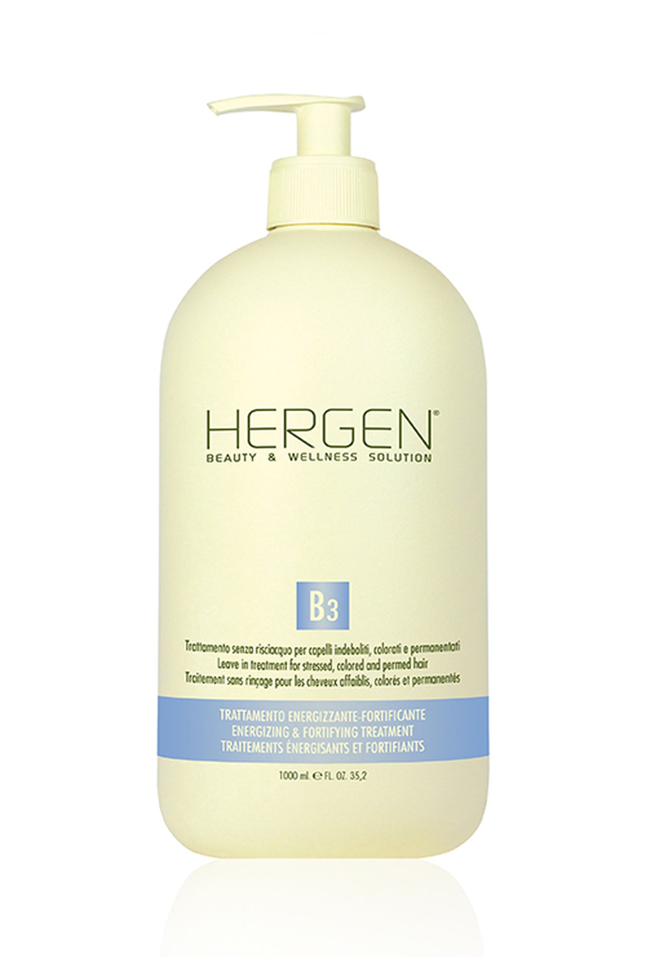 HERGEN B3 LEAVE IN TREATMENT 1000ML – Hergen Beauty by BES