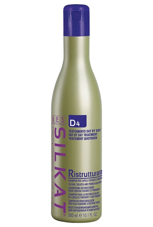 SILKAT D4 RESTRUCTURING ACTIVE SHAMPOO 300ML – Hergen Beauty by BES
